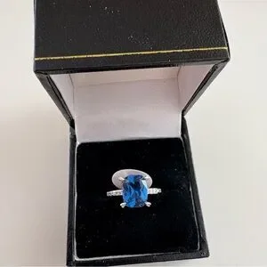 Bomb Party | Jewelry | Bomb Party Meant To Be Mine Ring Rg8539 Aqua ...
